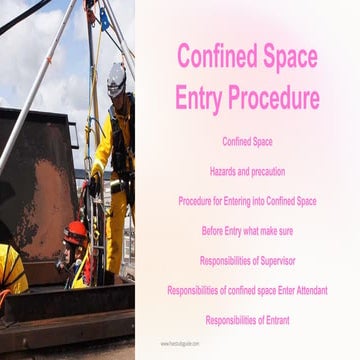 CONFINED SPACE ENTRY for confined space training .pptx