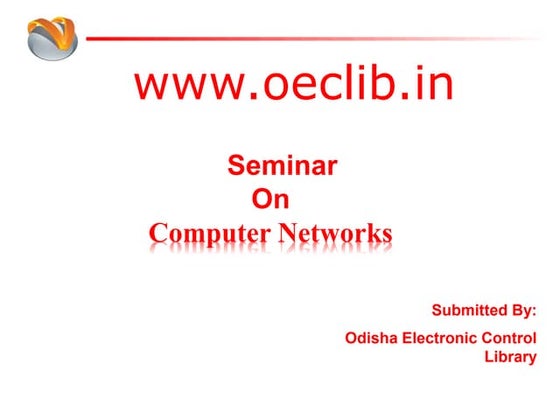 Ppt On Computer Network And Its Types Pptx Computer Networking Computing