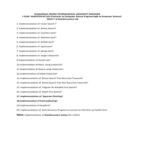 Cse Cs Ads Programs List Doc Programming Languages Computing 4908