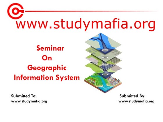 Gis (geographic information system) | PPT