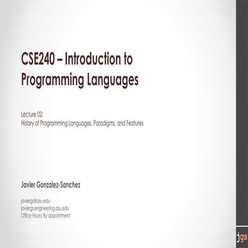 201801 CSE240 Lecture 02 | PDF
