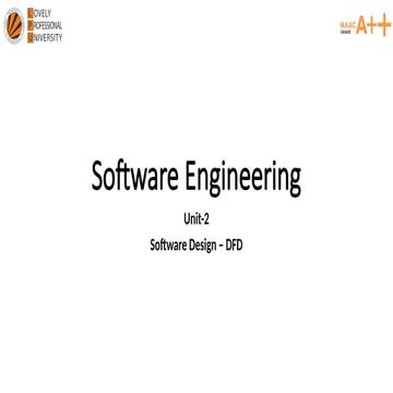 Software enginering notes data flow diagrams | PPTX