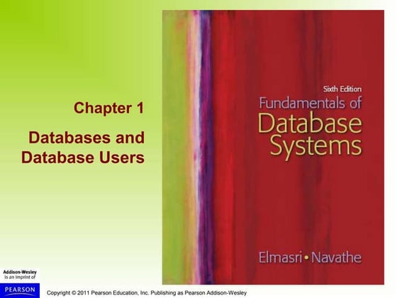 Elmasri Navathe Dbms Unit 1 Ppt Ppt Databases Computer Software And Applications