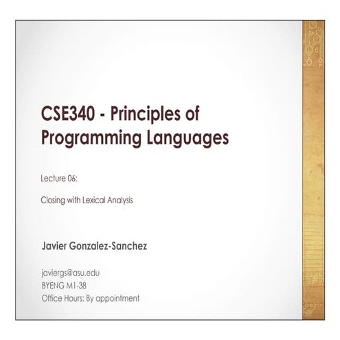 201505 CSE340 Lecture 06 | PPT