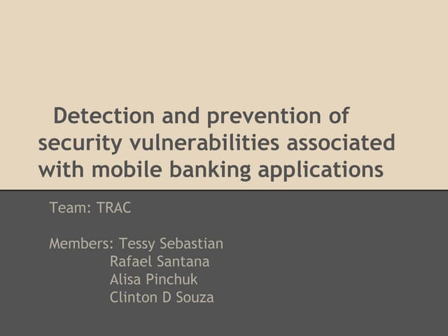 Detection And Prevention Of Security Vulnerabilities Associated With