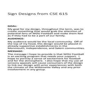 Cse 615 Design Progression | PDF