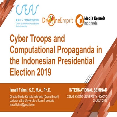 CSEAS: Cyber troop and computational propaganda | PDF