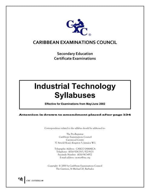 Csec technical drawing | PDF
