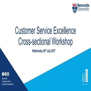 CSE Cross-Sectional Workshop: July 2017 | PPT