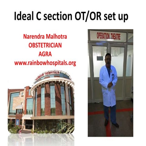 IDEAL OBS GYN OT SET UP | PPTX