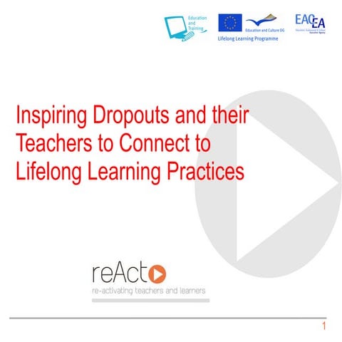 Csedu 2012 reAct presentation | PDF | Primary Education | Education