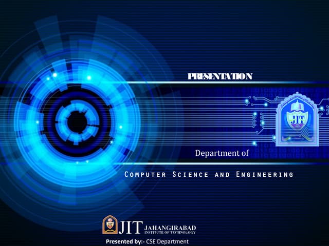 Presentation on computer science & engineering (cse) | PPTX