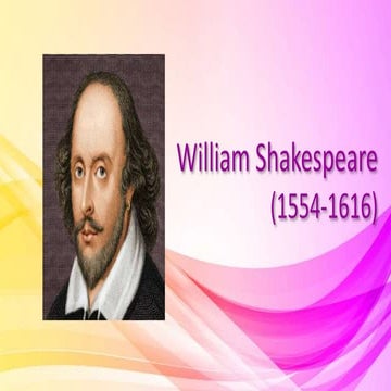 William Shakespeare powerpoint | PPT