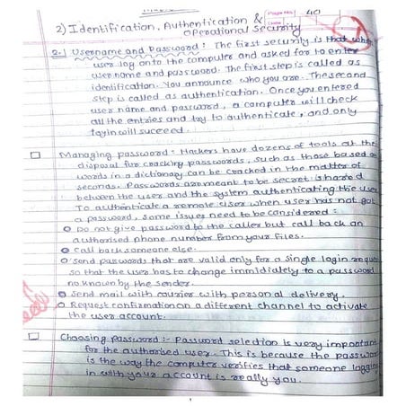Cse Unit 2 Identification Authentication And Operational Securitypdf 