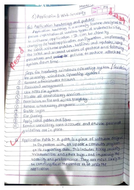 Cse Unit 6 Application And Web Security Pdf