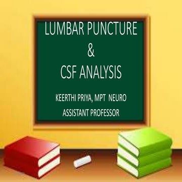 Csf Analysis Pptx