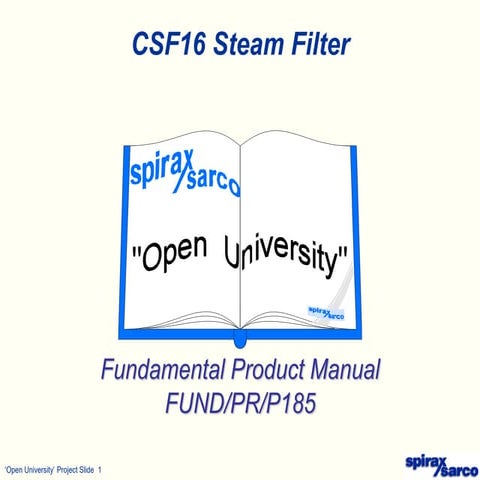 csf filters used in industrial applications | PPT