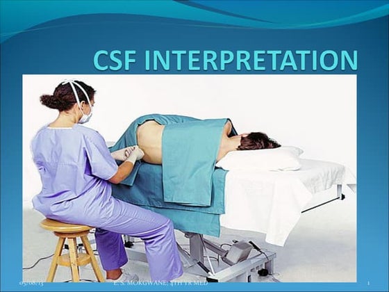 Cerebrospinal fluid (CSF) Interpretation & Analysis | DOCX