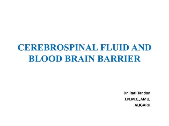 CEREBROSPINAL FLUID & IT’S FUNCTIONS.pptx
