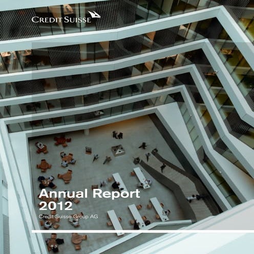 Annual Report 2012 – Credit Suisse Group AG | PDF