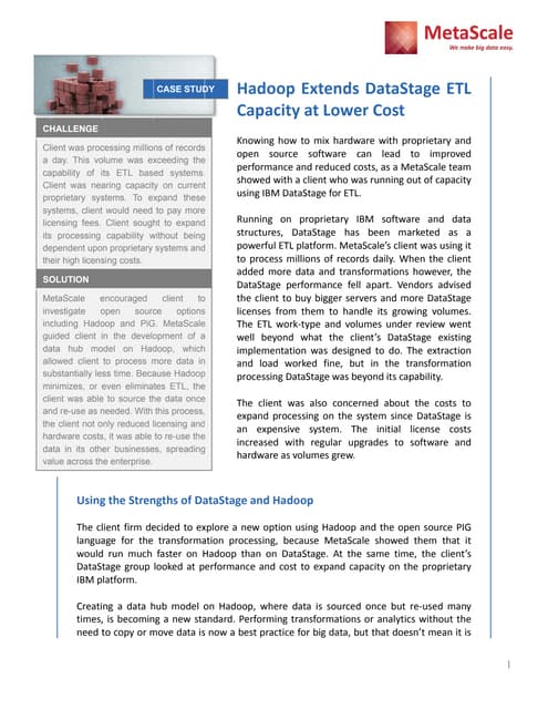 Metascale presentations