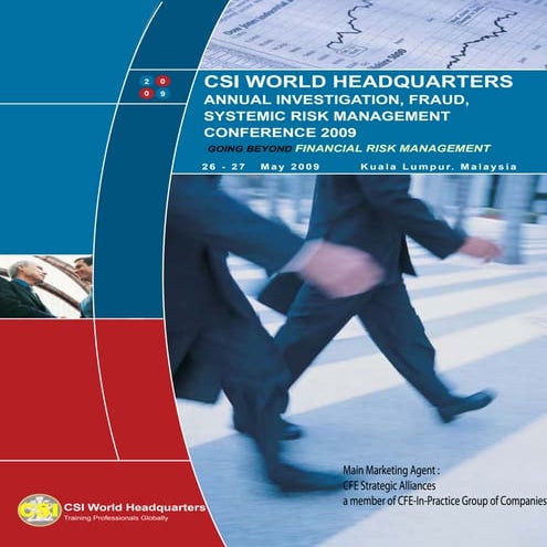 Csi 2009 Main Brochure | PDF