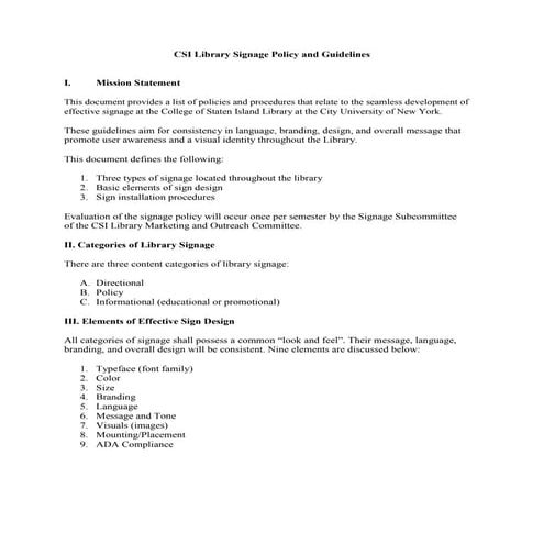 Effective Library Signage: Tips, Tricks, & Best Practices (Sample ...