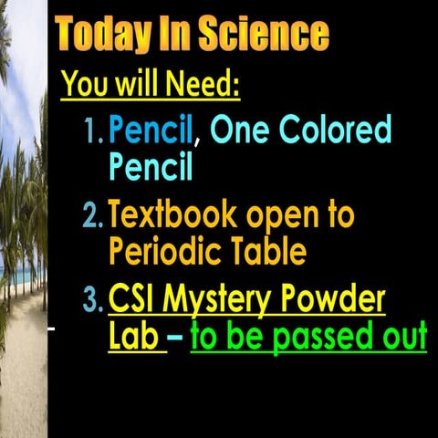 CSI Day 1 | PPT