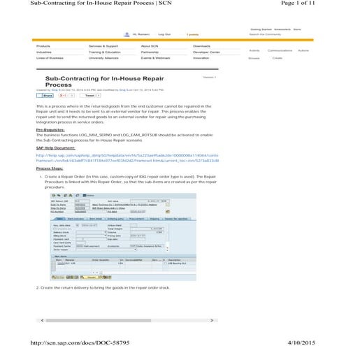 Subcontracting process jobwork in gst | PDF