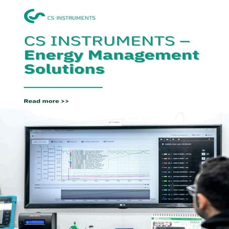 CS Instruments' Flow Measurement & Consumption Monitoring Solutions | PDF