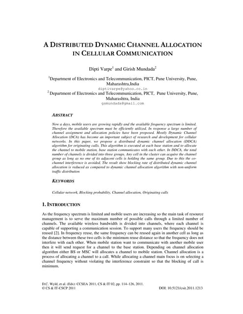 Elements Of Cellular Radio System Design Ppt