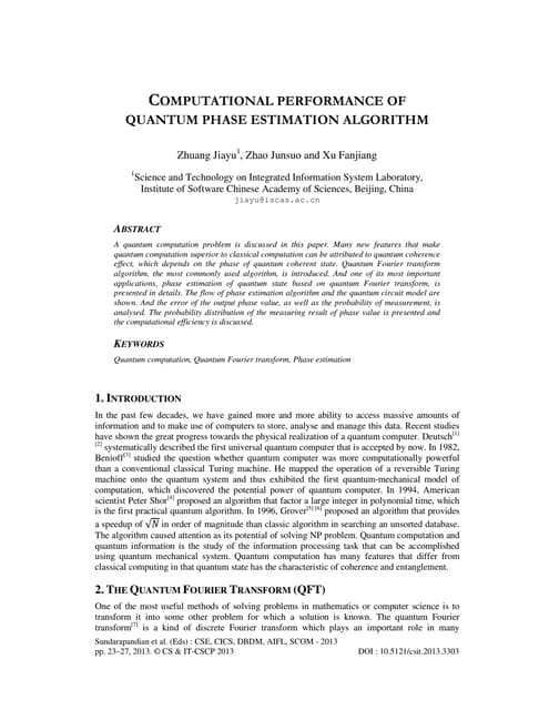 Quantum inspired evolutionary algorithm for solving multiple travelling salesman problem | PDF