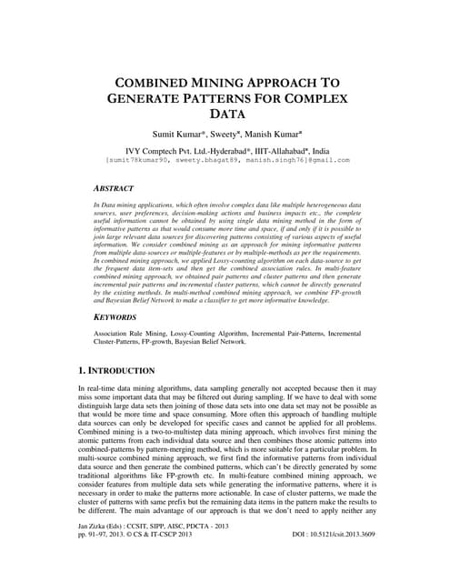 Improved K Mean Clustering Algorithm For Prediction Analysis Using 1996