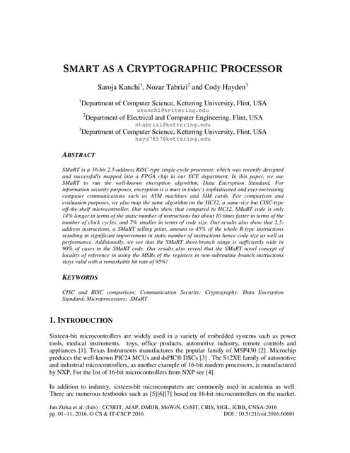 Hardware Implementation Of The Serpent Block Cipher Using Fpga Technology Pdf