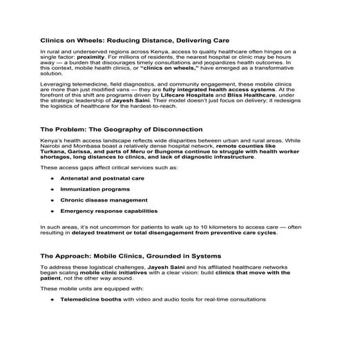 Clinics on Wheels_ Reducing Distance, Delivering Care (1).docx