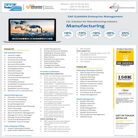 Csl manufacturing-flyer | PDF