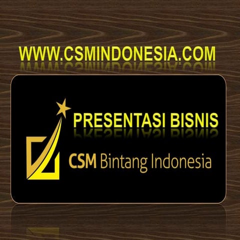 CSM Bintang Indonesia - Investasi Legal, Profitable dan Terpercaya dari ...
