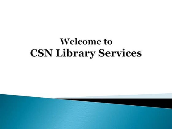 The 24/7 Library | PPT