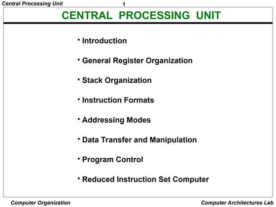General register organization (computer organization) | PPT
