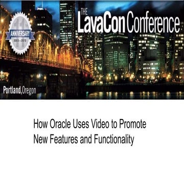 Oracle Video Feature Overviews | PPT