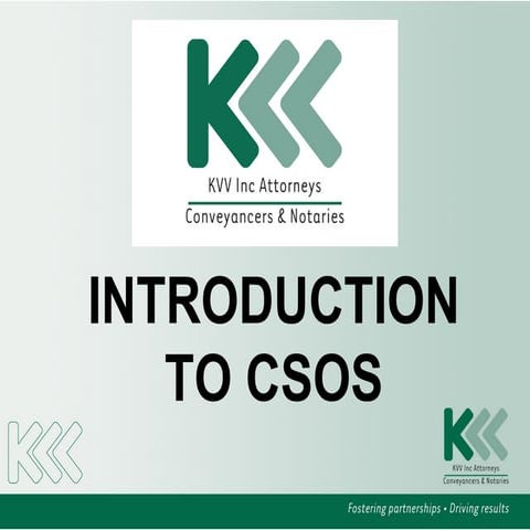 CSOS introduction | PPT