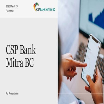 Why should you choose CSP Bank MitraBC as your online CSP provider? | PPTX