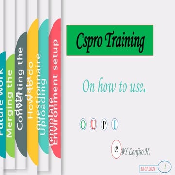 how to use cspro install ,merge and convert.pptx