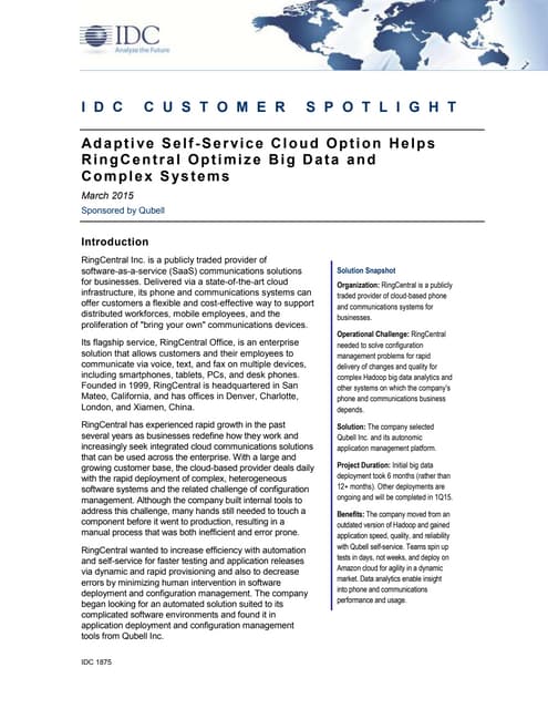 CISCO case study | PDF