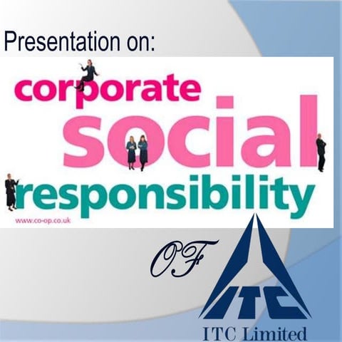 CSR of ITC | PPTX