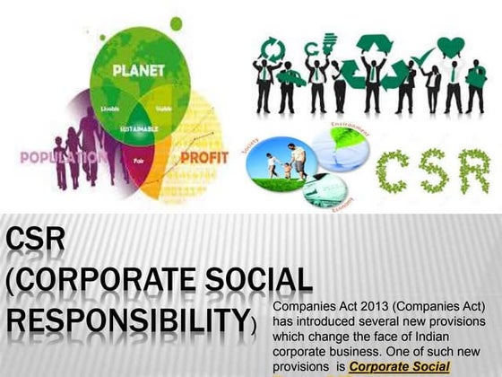 Corporate Social Responsibility CSR PowerPoint Templates | PPSX
