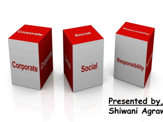 Mahindra Rise : PPT on Corporate Social Responsibilty | PPTX