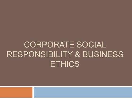 Why CSR matters To you? | PDF