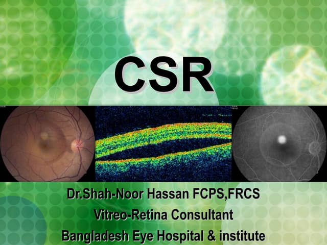 Choroidal nevus and chrpe | PPTX