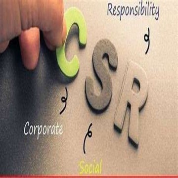 What is the CSR | Types of CSR | benefit's of CSR | History of CSR | PPT